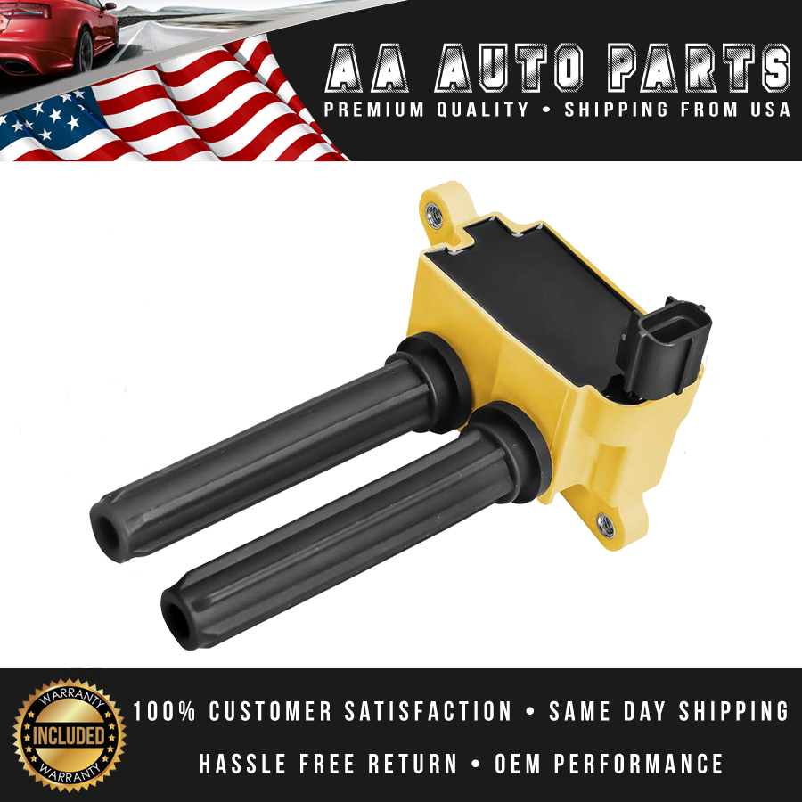 Pack of 8 Yellow Ignition Coils for Dodge Challenger Charger Ram C1526 ...